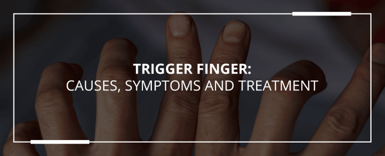 Trigger Finger: Causes, Symptoms, & Treatment | OrthoBethesda