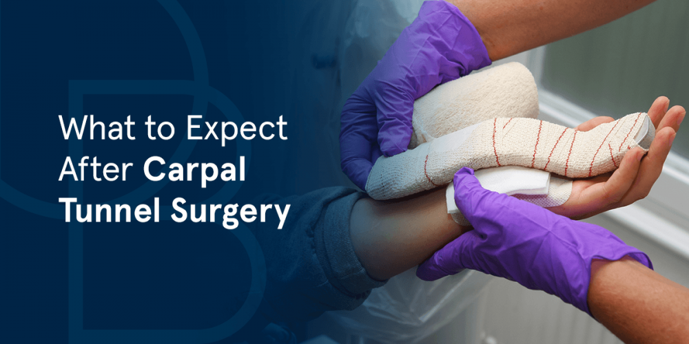 What to Expect After Carpal Tunnel Surgery - OrthoBethesda