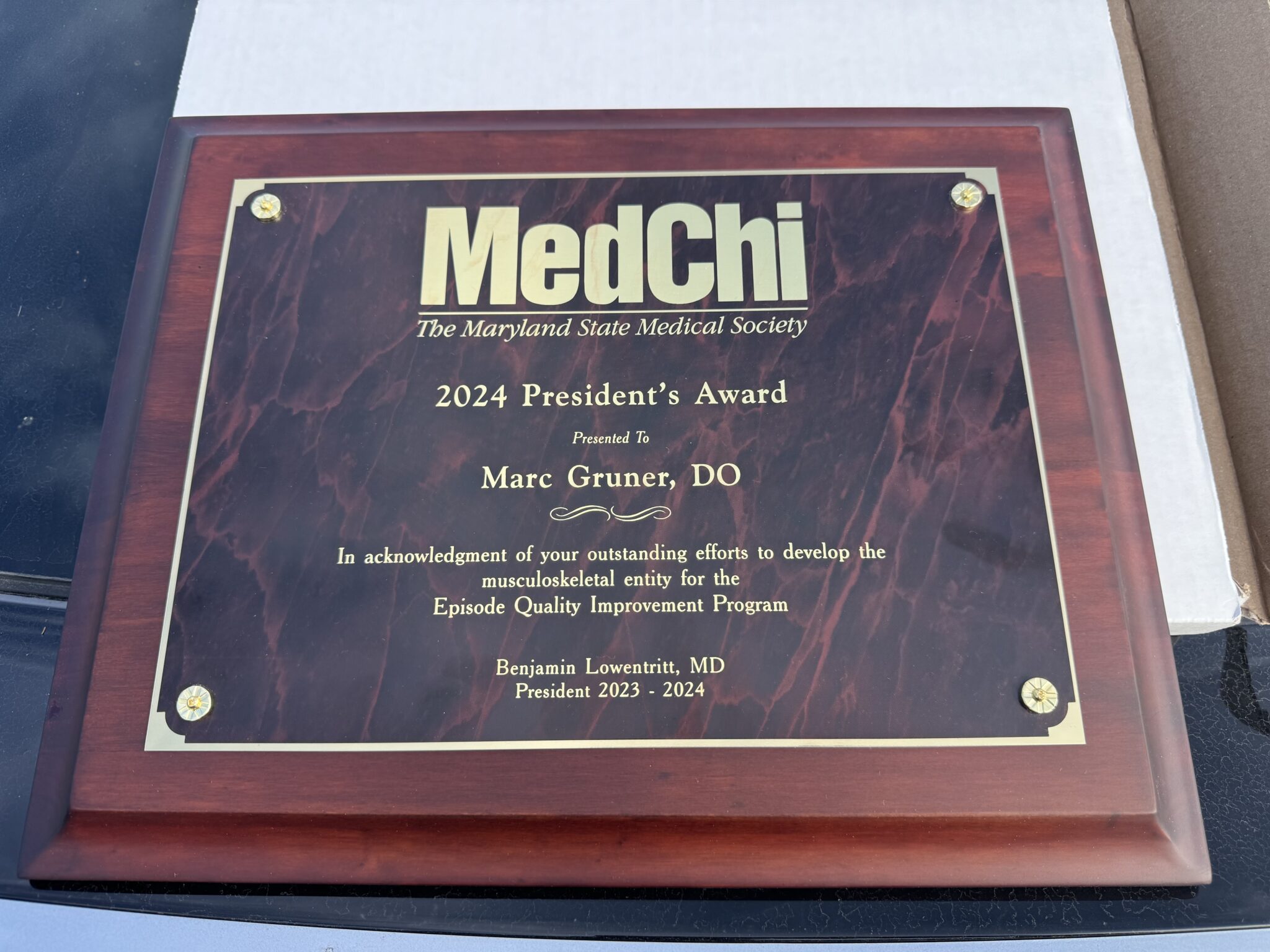 Marc Gruner, DO - Ortho Bethesda